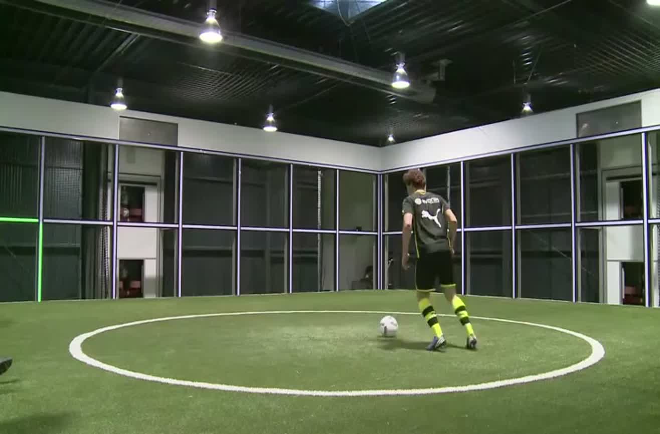 German football clubs' latest training machine.