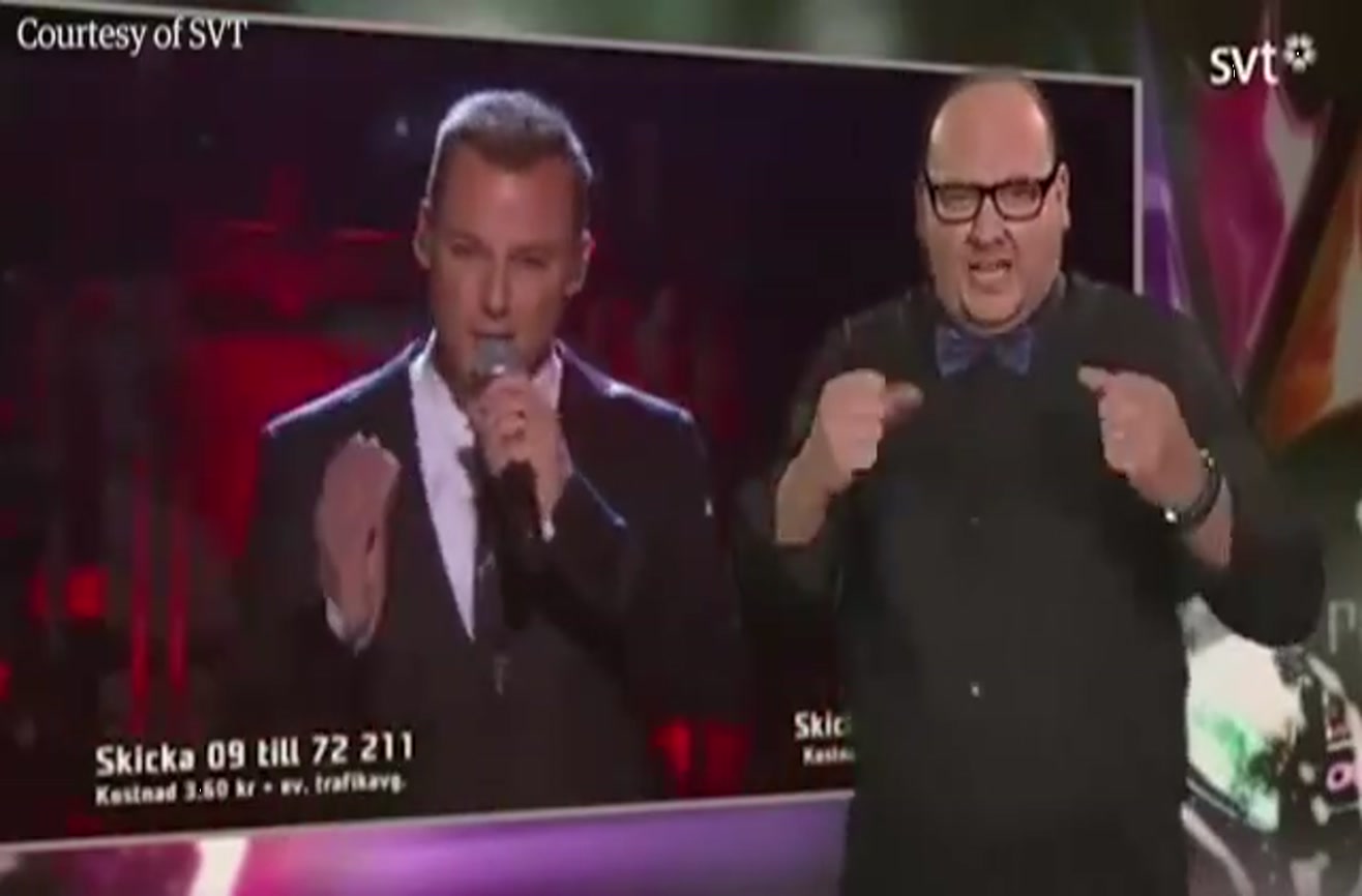 Meet the sign language interpreter who has become a social-media hit.