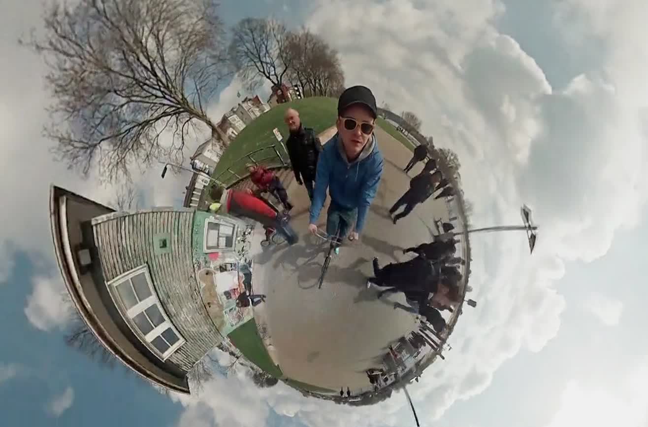 The best 360 cycling video using six GoPros.