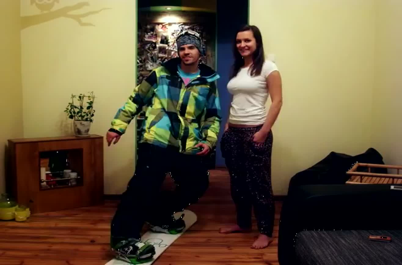 A couple's stop motion pregnancy timelapse.