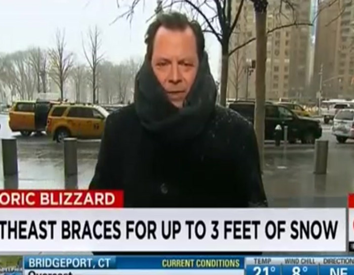 CNN weatherman Chad Myers hates his job.