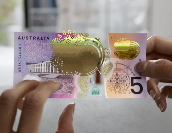Australia's new high-tech banknote.