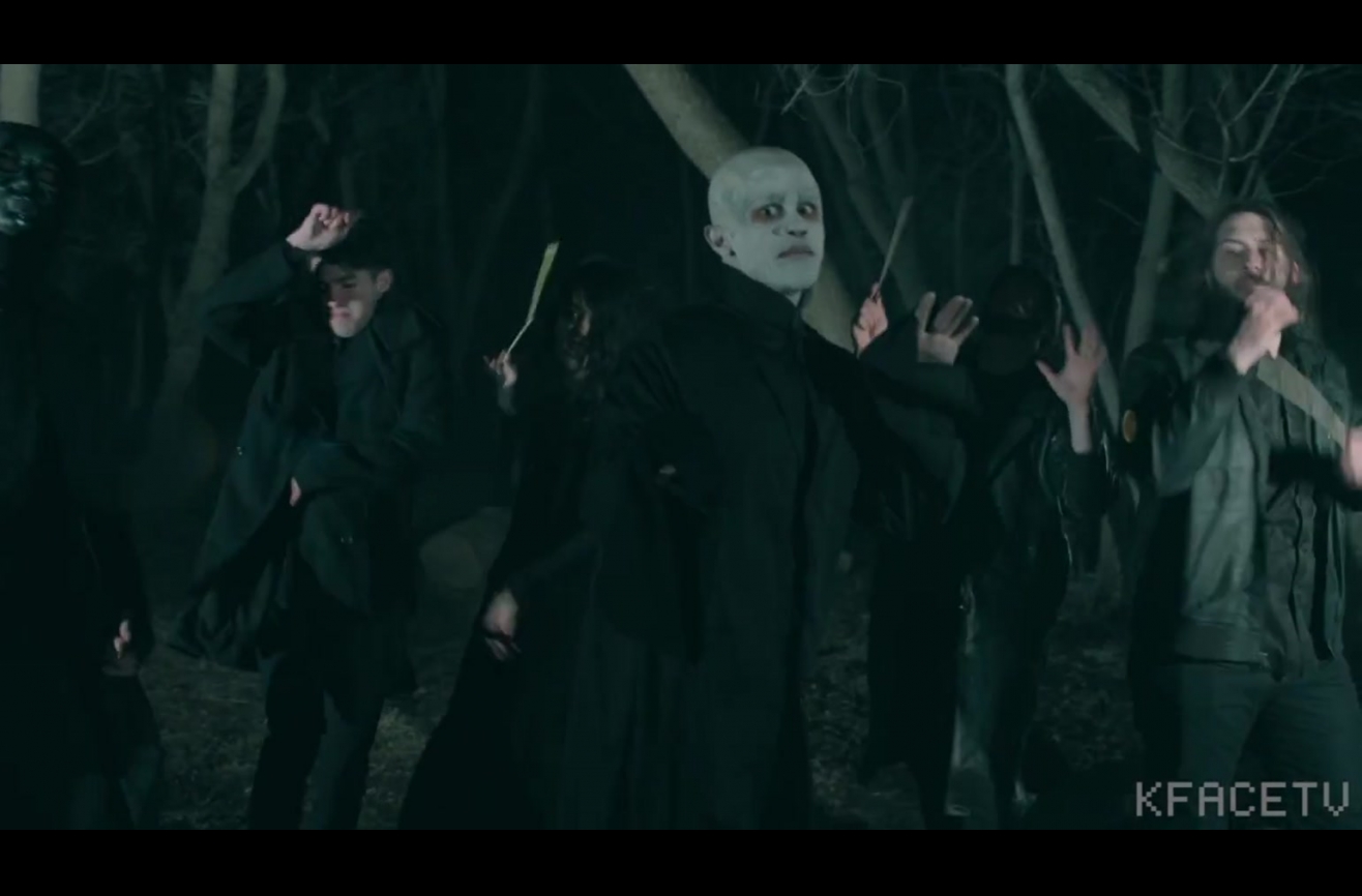 Check out Voldemort from "Harry Potter" singing his own version of ...