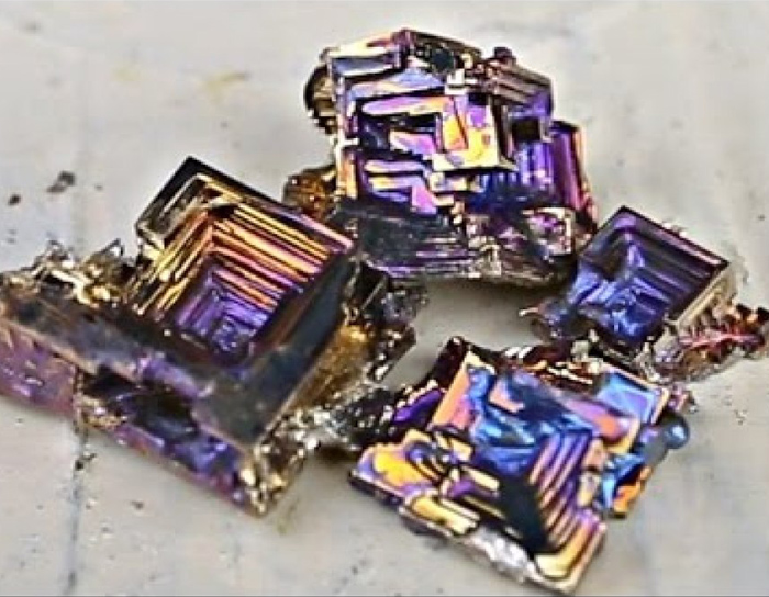 How to grow bismuth crystals.