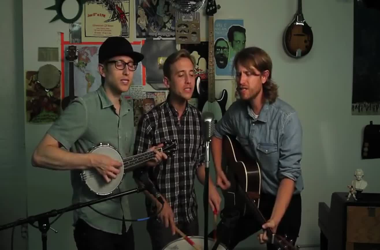 The Gregory Brothers perform a country cover of "Wrecking Ball" by ...