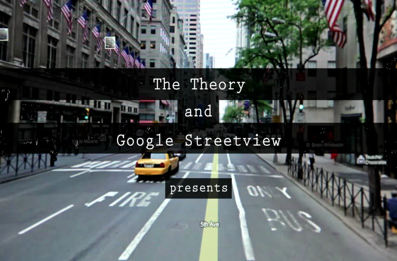 Stop motion made with Google Maps street view.