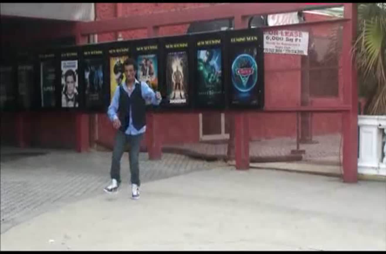 Amazing dubstep dancer is back.