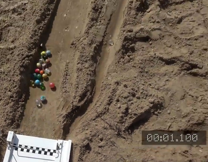 Sand marble races are a lot more thrilling than you'd think.