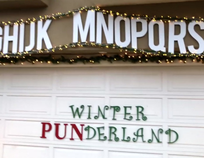 Welcome to "Winter Punderland".