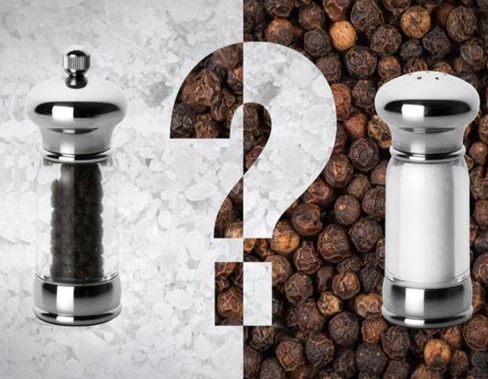Why are salt and pepper the standard table spices?
