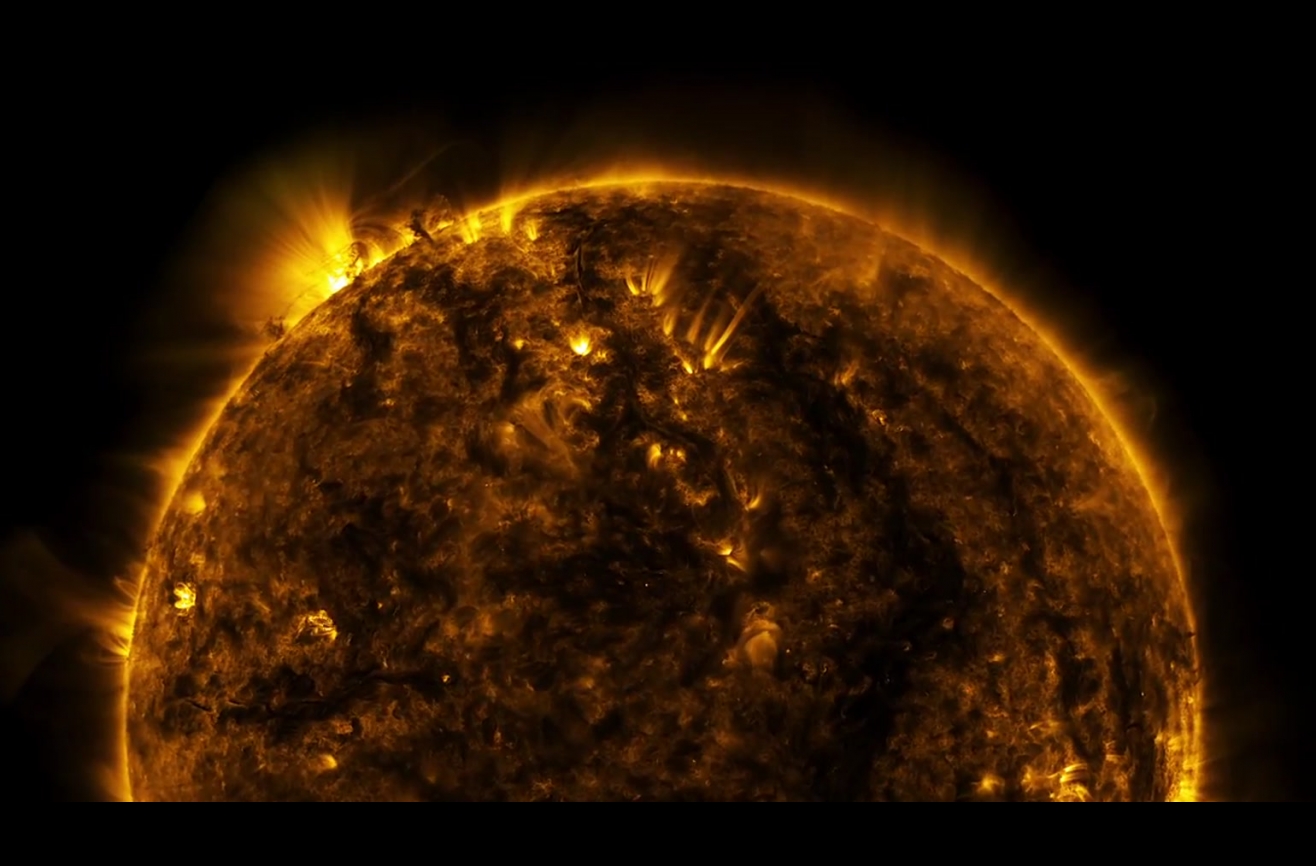 NASA presents an unprecedented look at our sun, and it's mesmerizing.