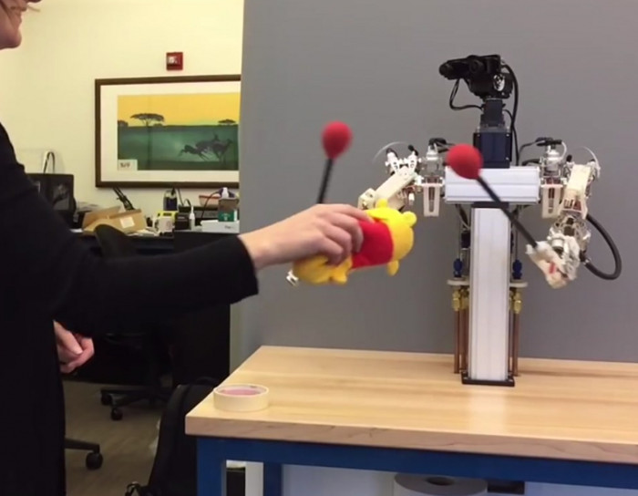 Disney robot with incredibly fluid movement.