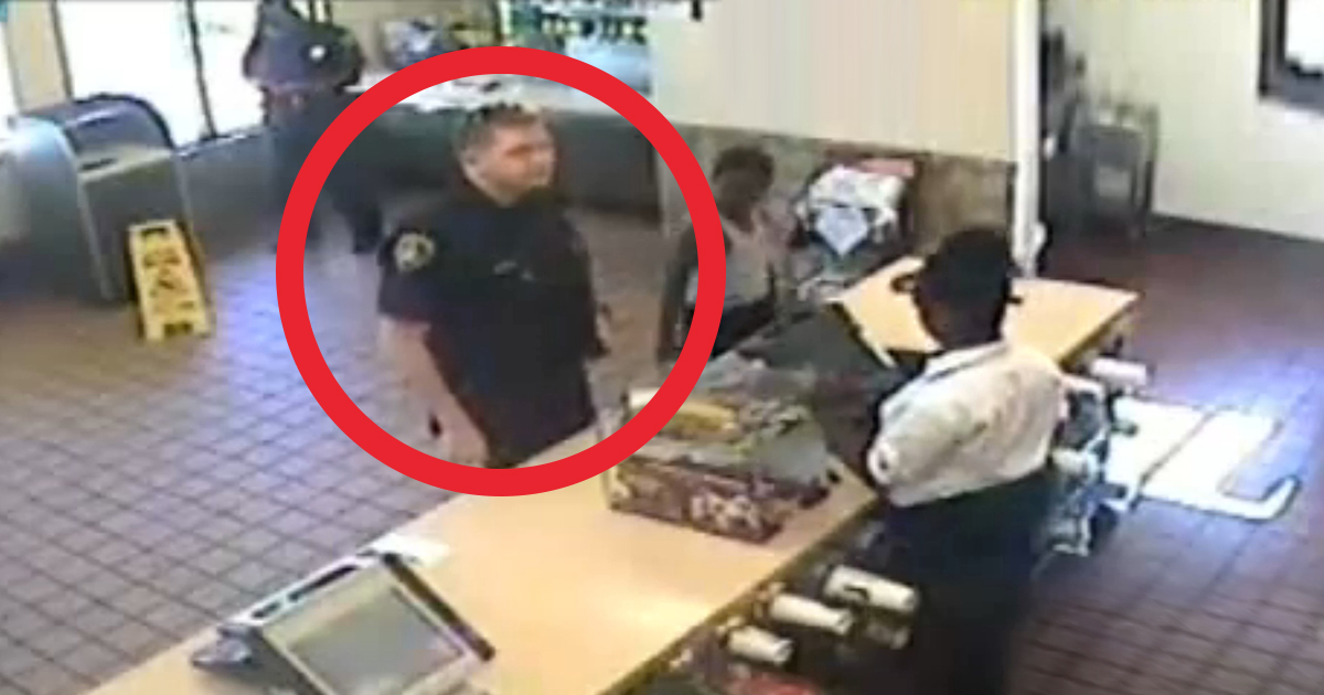 Police officer does good deed before he dies moments later.