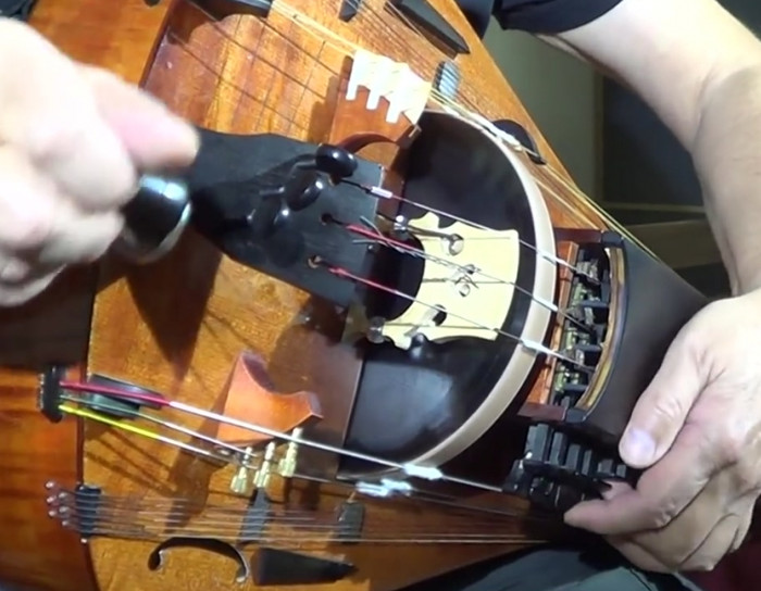 The Hurdy Gurdy is one of the most beautiful instruments, both in looks ...