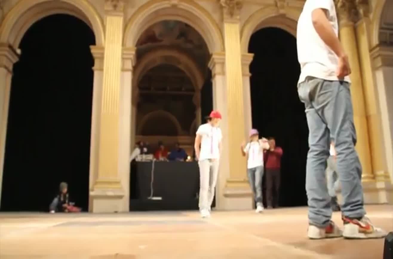 Dubstep dance in France.