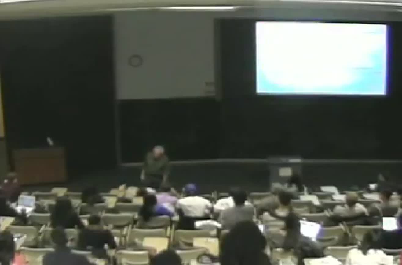 Student wakes up from a nightmare during college lecture.