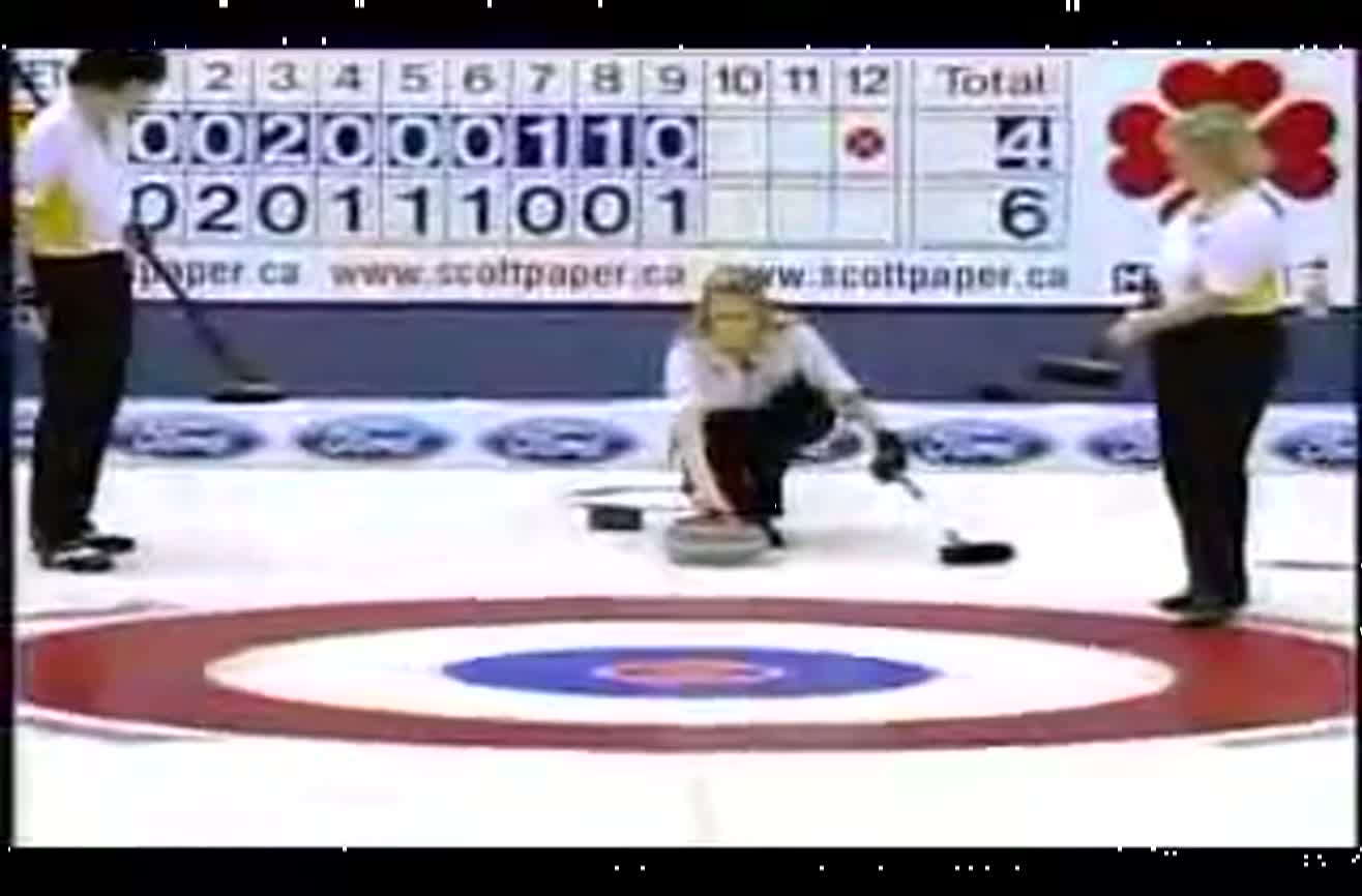 One of the best shots in curling history.