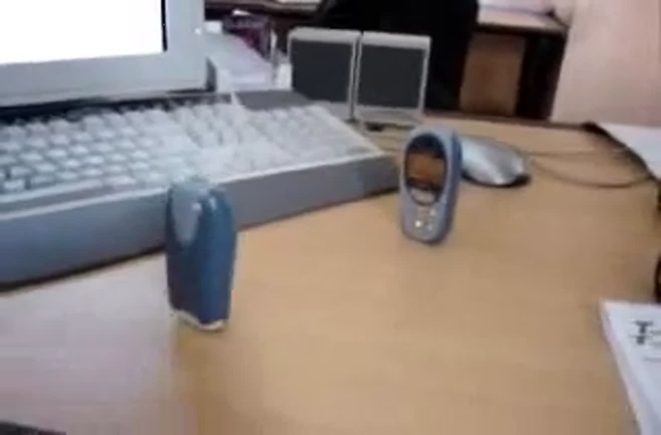Cell phone fighting.