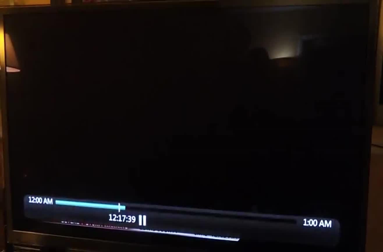 Evil face kicks off the weather forecast.