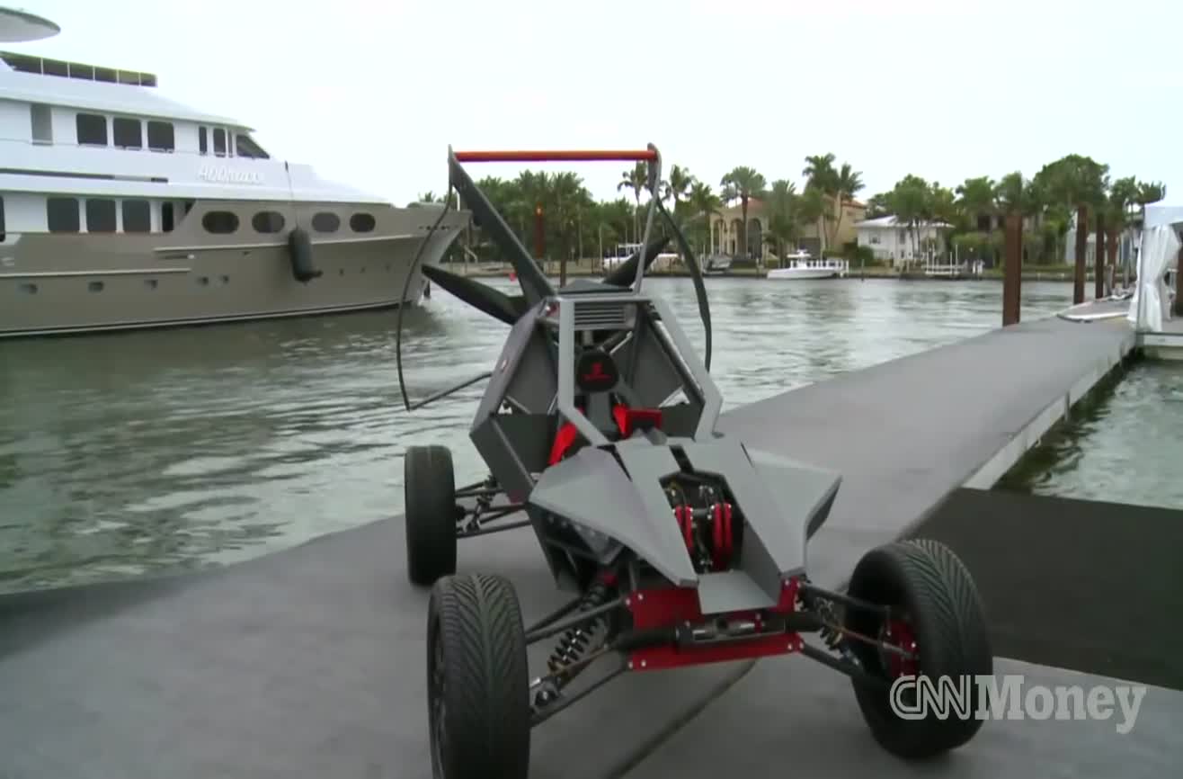 The dune buggy that can fly.