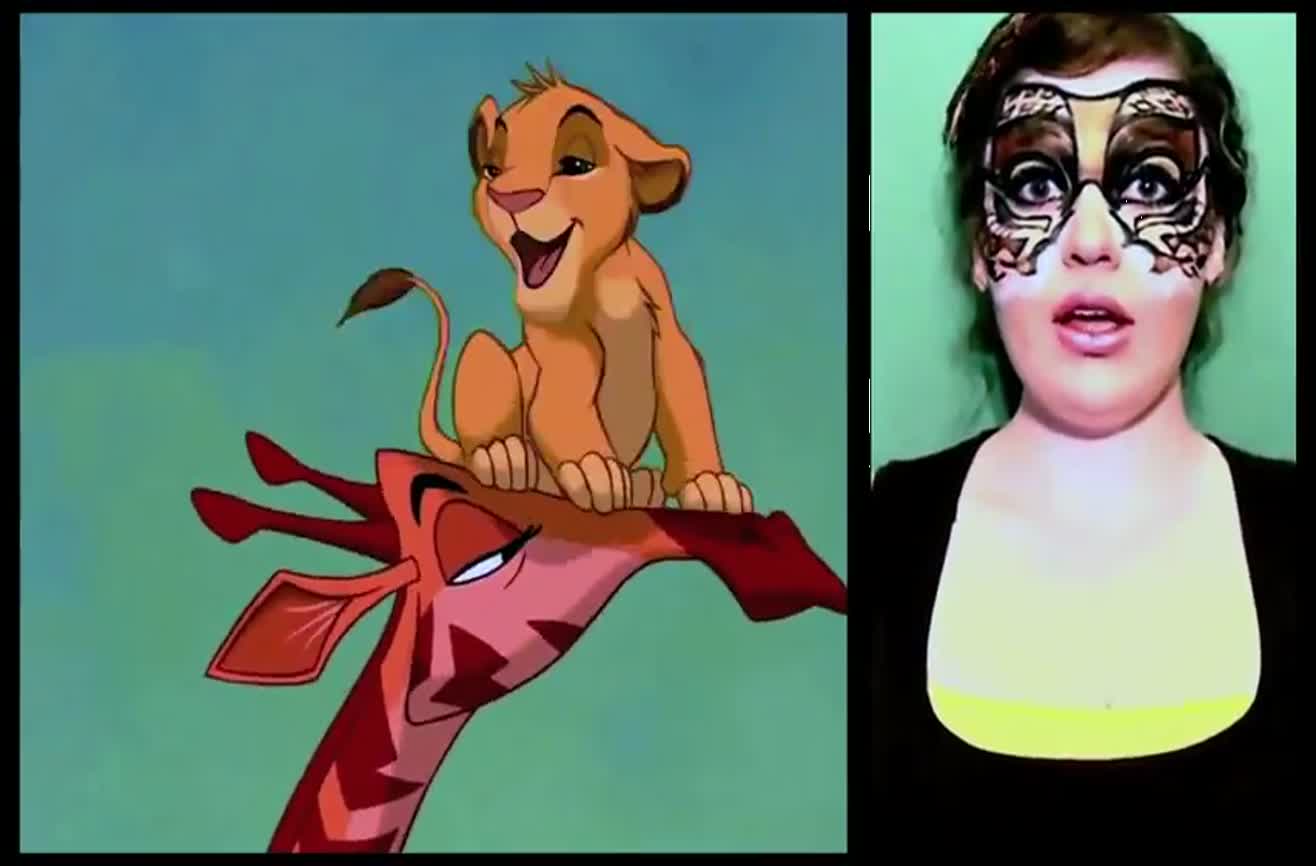 One woman a cappella Disney medley by Heather Traska.