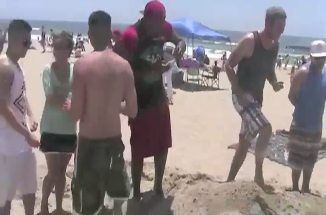Fake treasure chest prank.