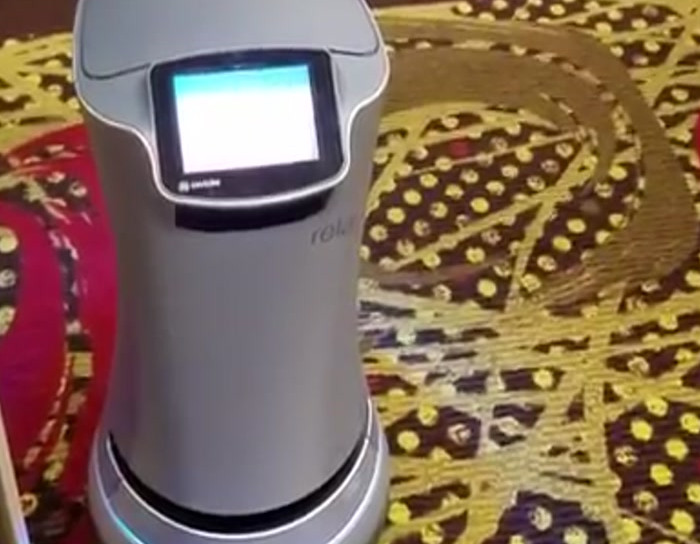 Room service of the future.