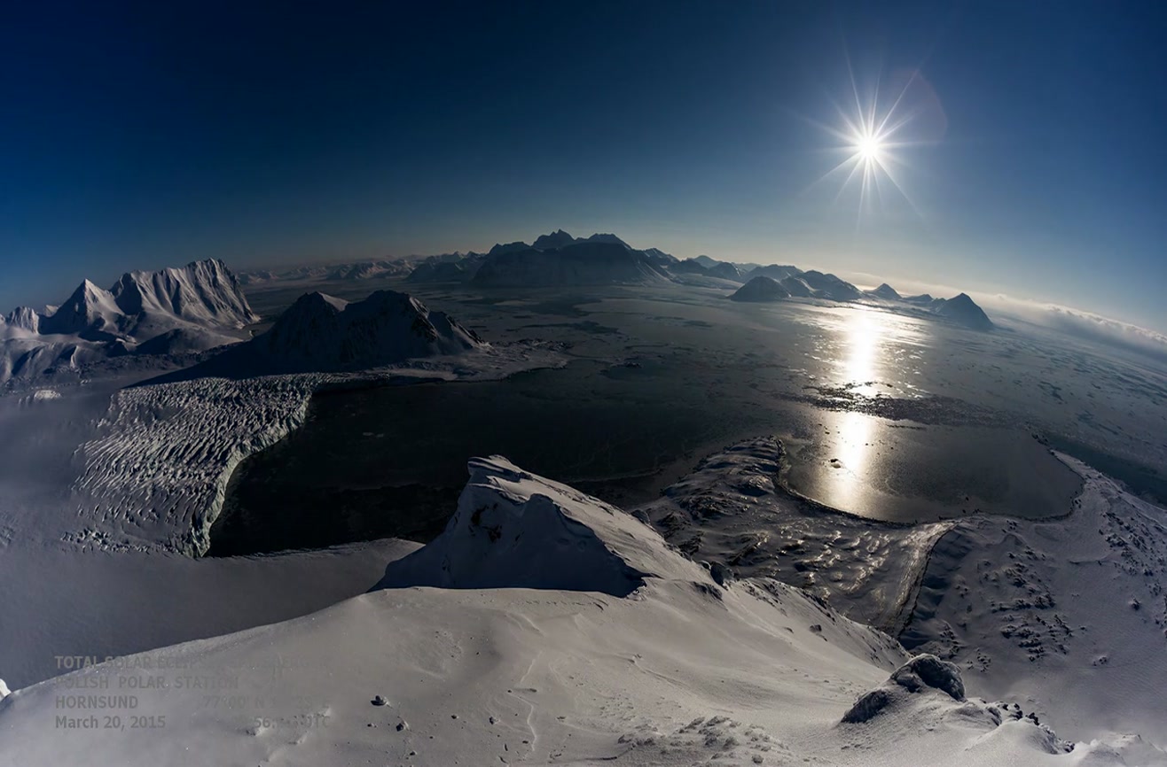 Watch this beautiful footage of the rare, total solar eclipse.