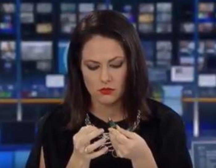 Newsreader Caught Daydreaming Live On Air