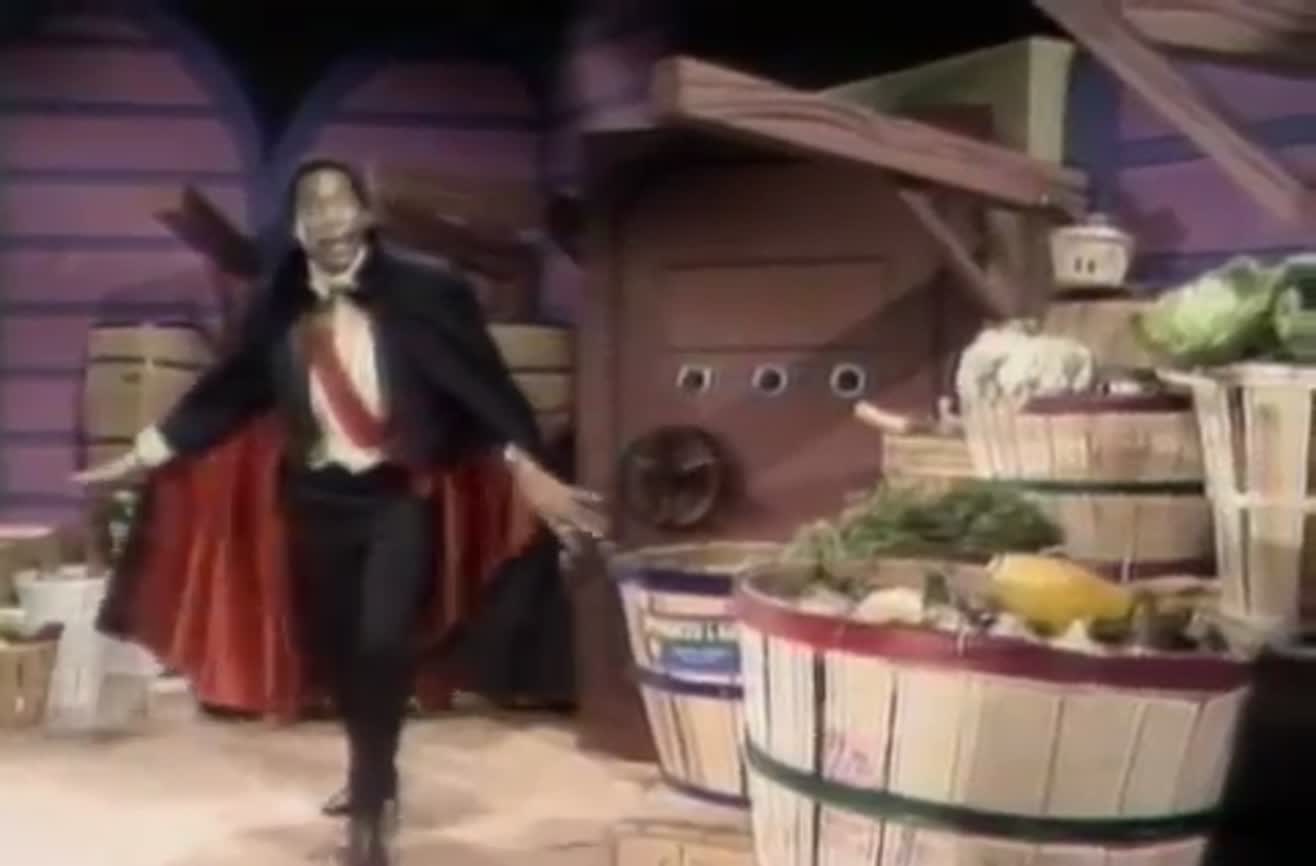 Morgan Freeman once played a singing vampire obsessed with vegetables.