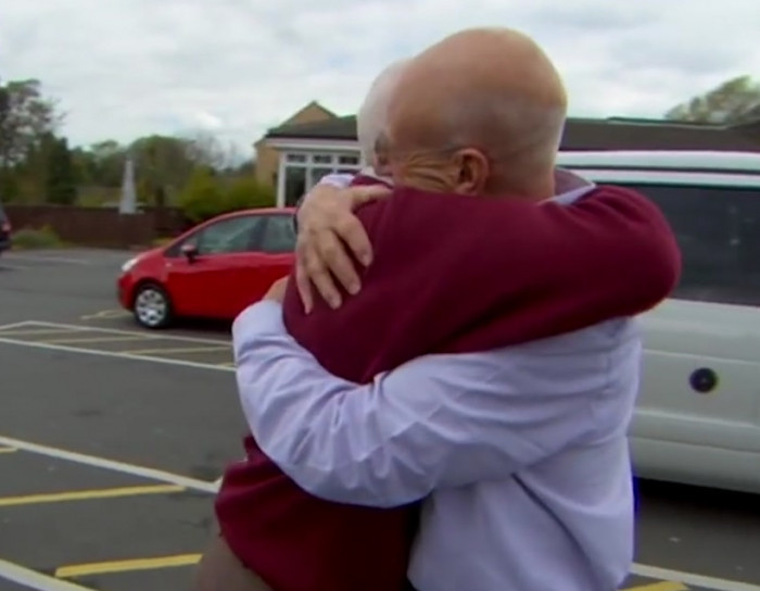 Sir Patrick Stewart and his brother Trevor discuss their abusive father.