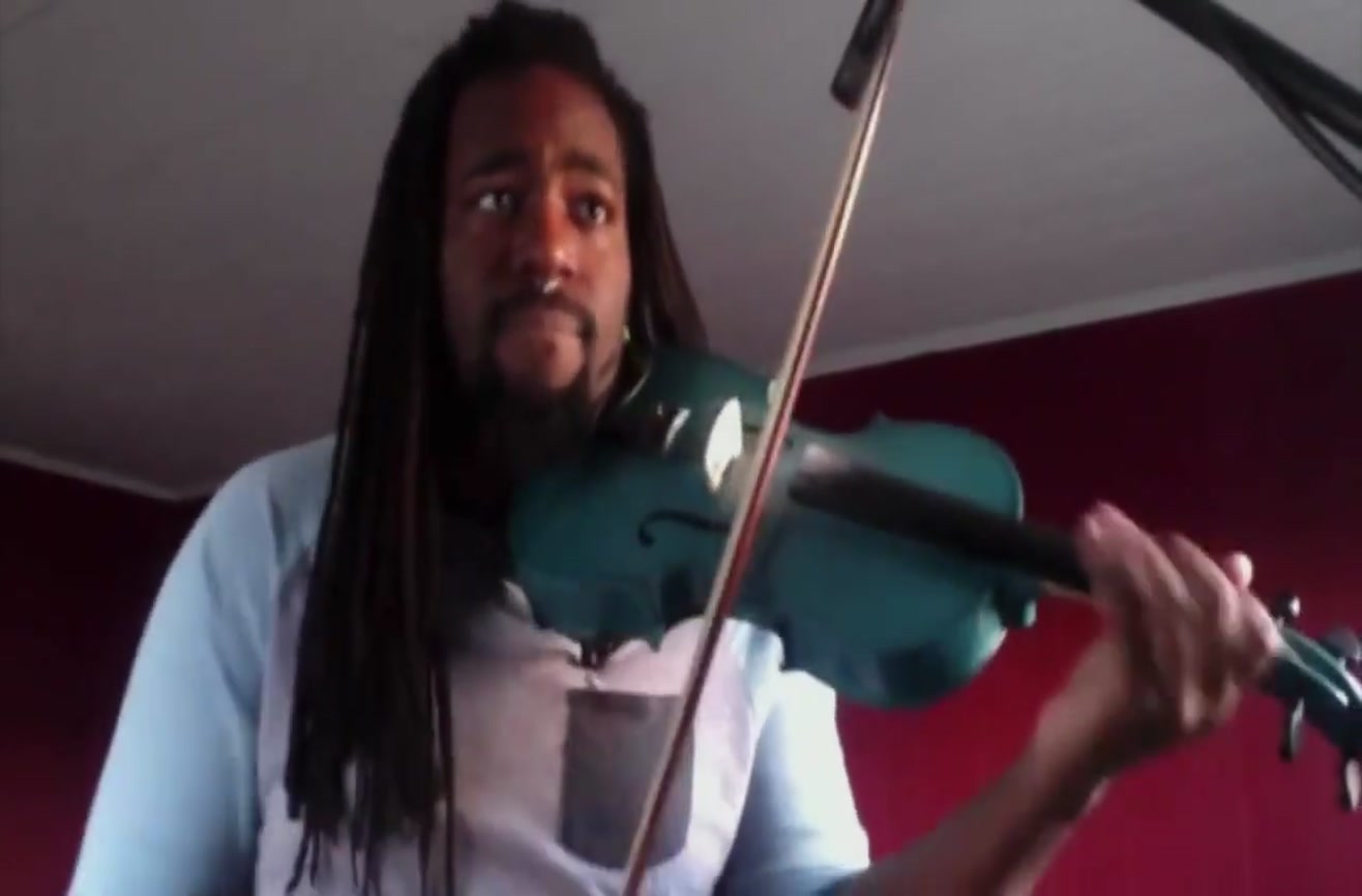 Pop and classical music meet in this violin cover of one of today's hits.