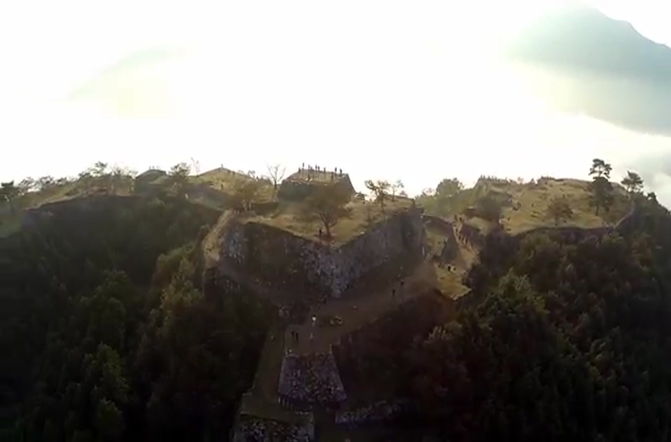 Breathtaking view of Japan's incredible floating castle.
