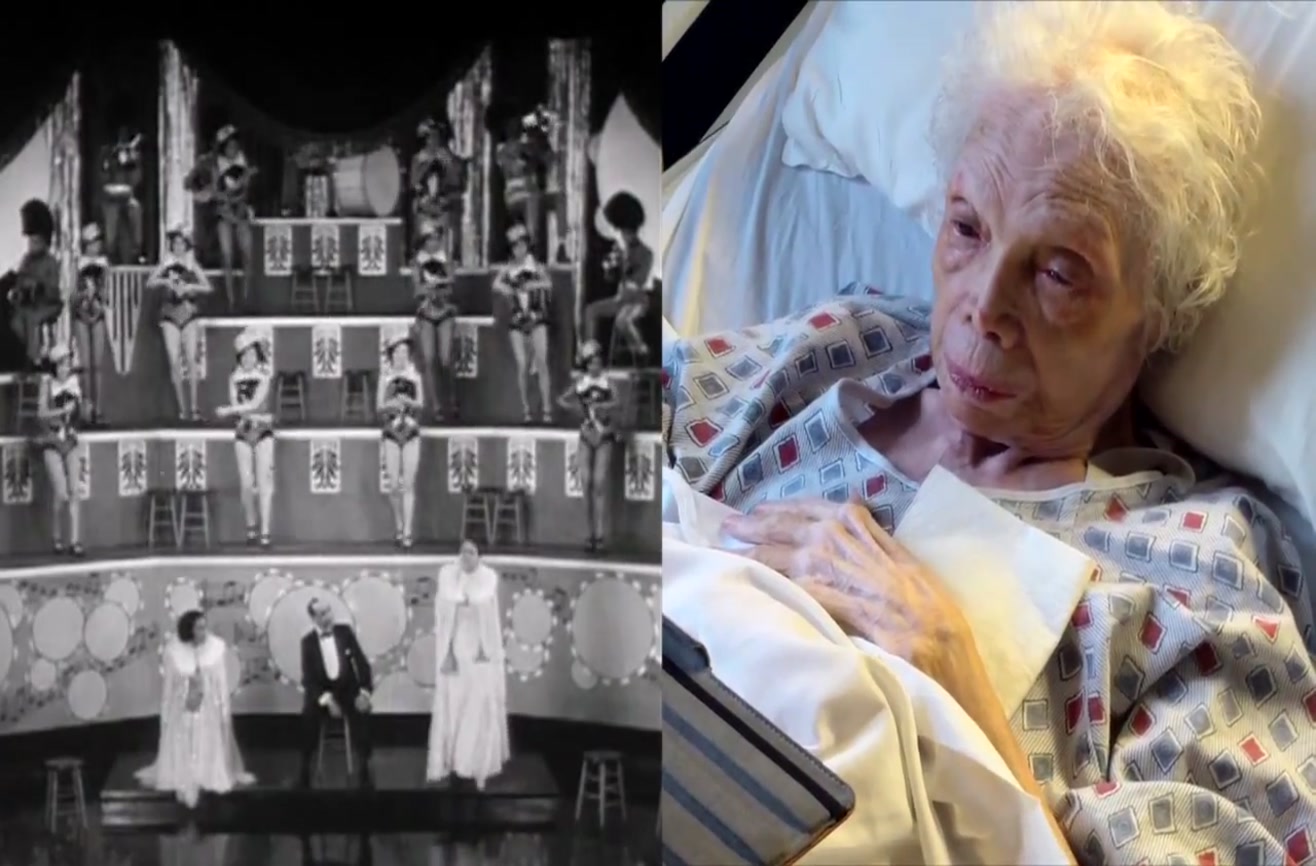 A 102 Year Old Woman Sees Herself Dance For The First Time