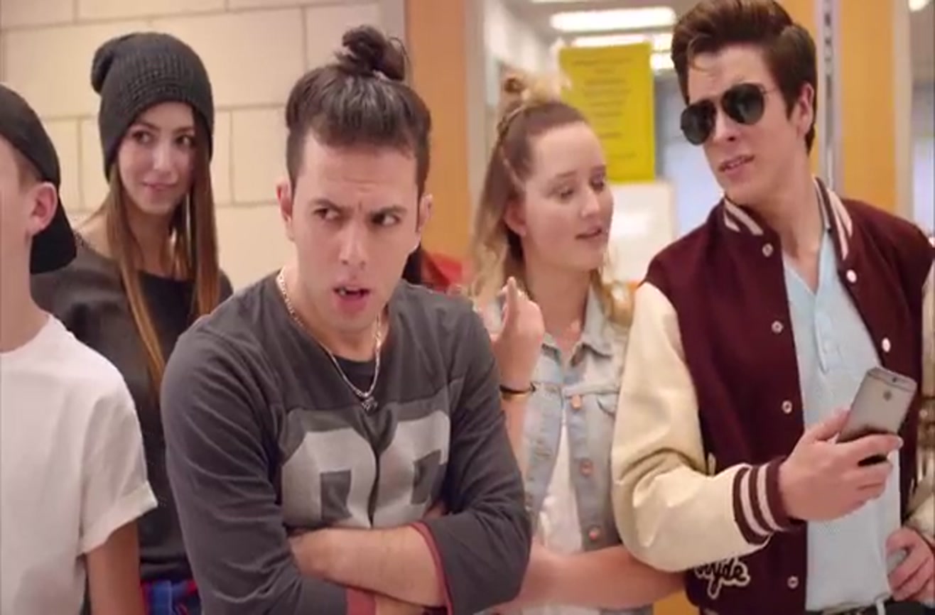 Two cliques find common ground on the dancefloor.