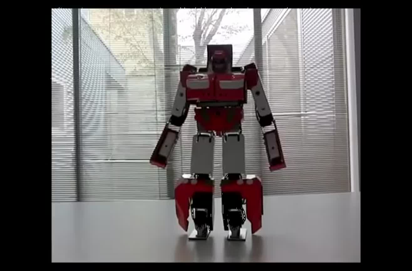 Real working robotic transformer.