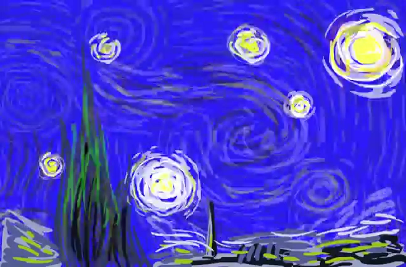 Discover how math ties into Van Gogh's "Starry Night".