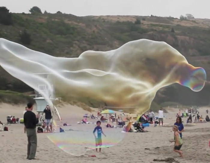 Giant beach bubbles are the best bubbles.