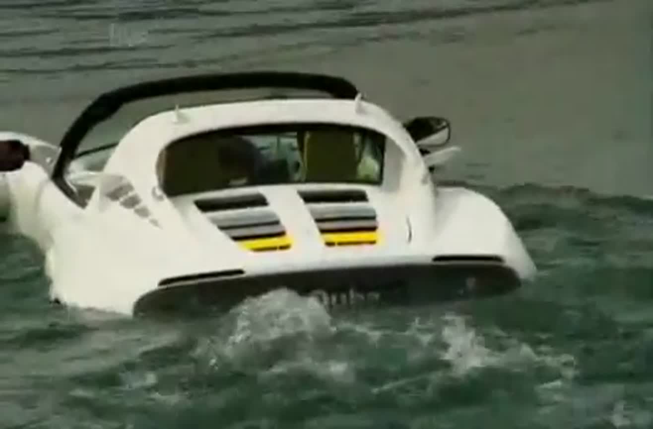 World's first underwater car.