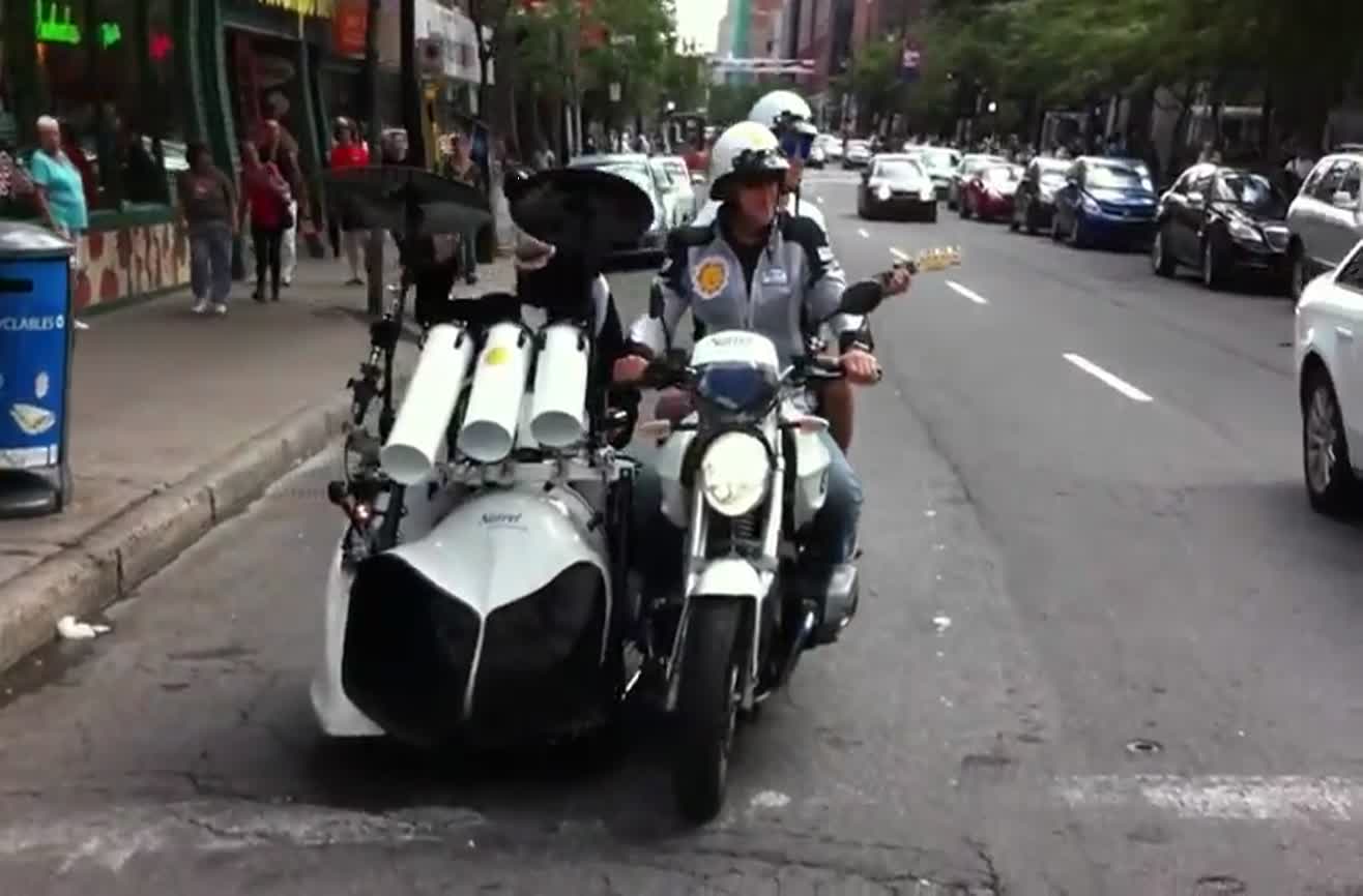 Montreal motorbike band.