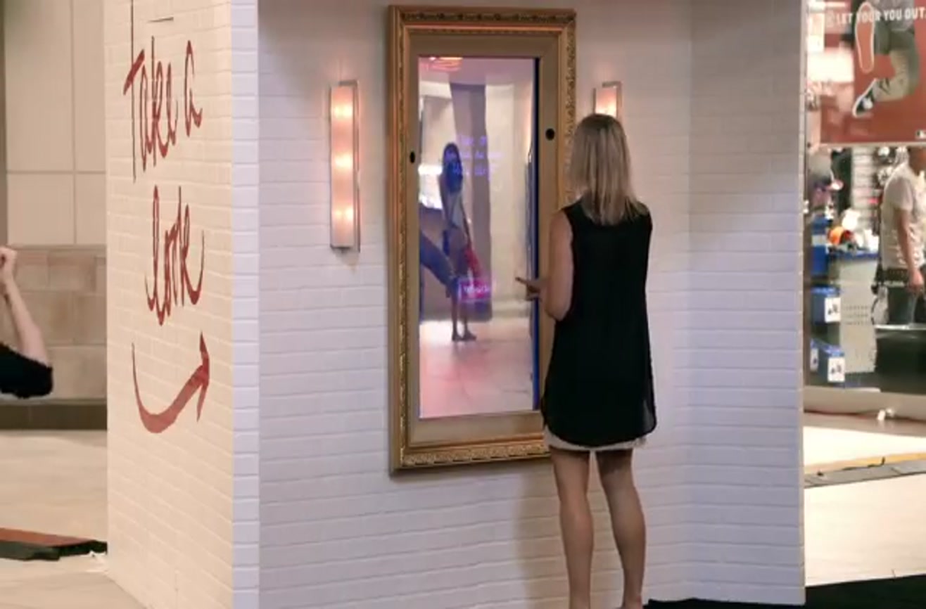 This mirror changes the way women view themselves.
