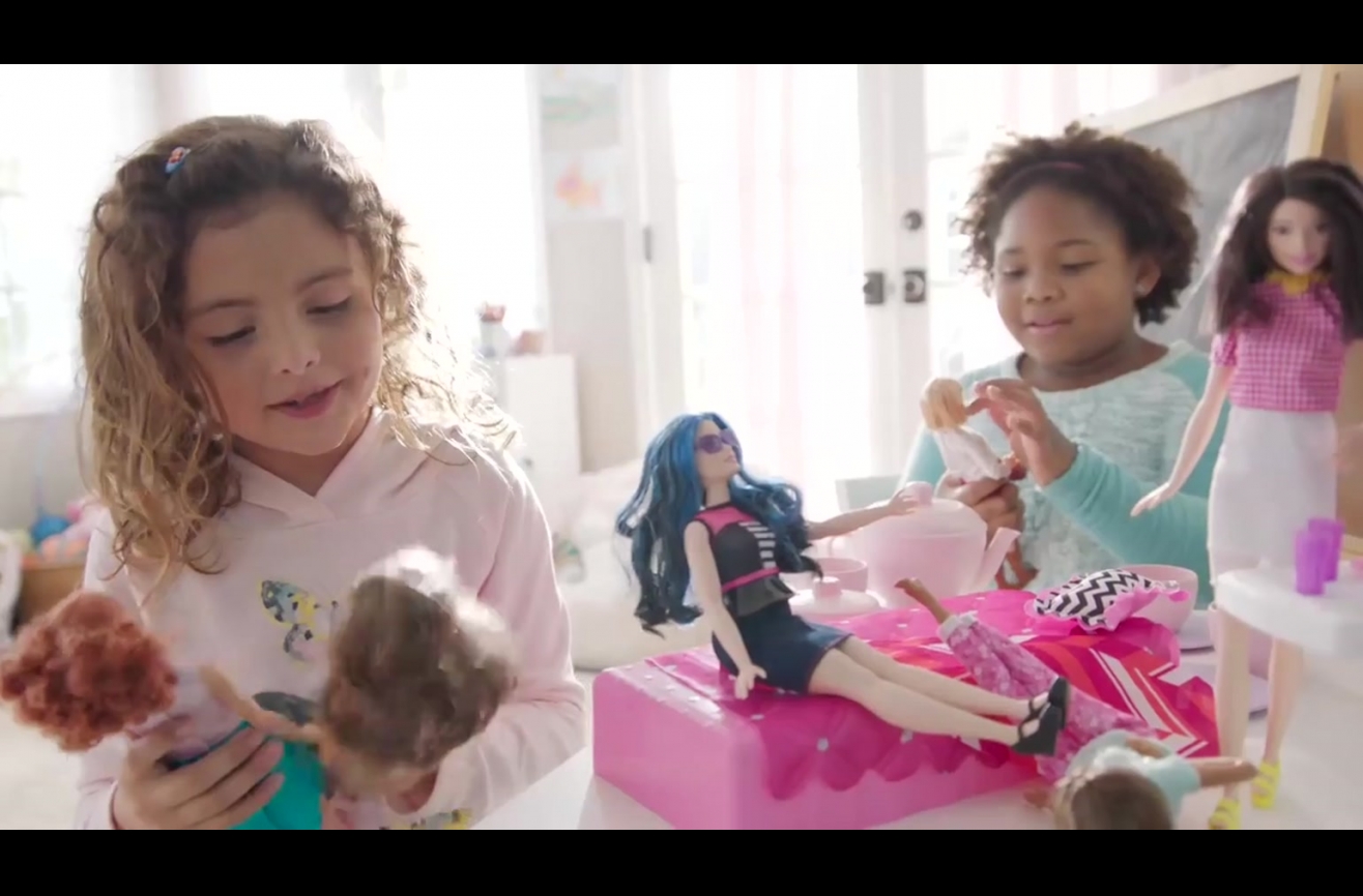 The evolution of Barbie.