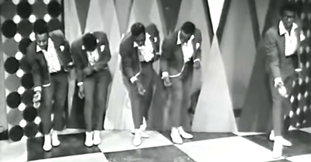 The Temptations perform an entertaining dance to "My Girl".