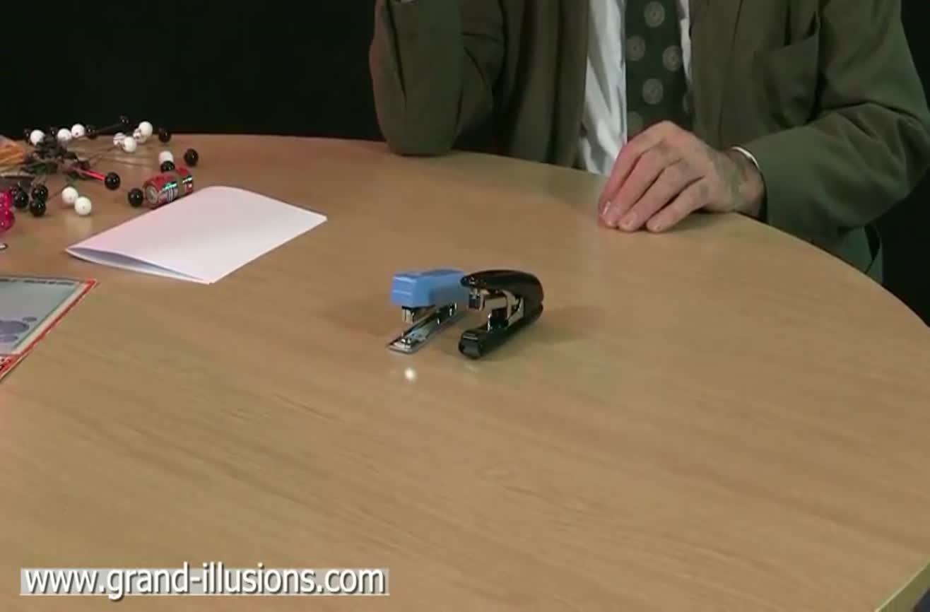 Two unusual staplers.