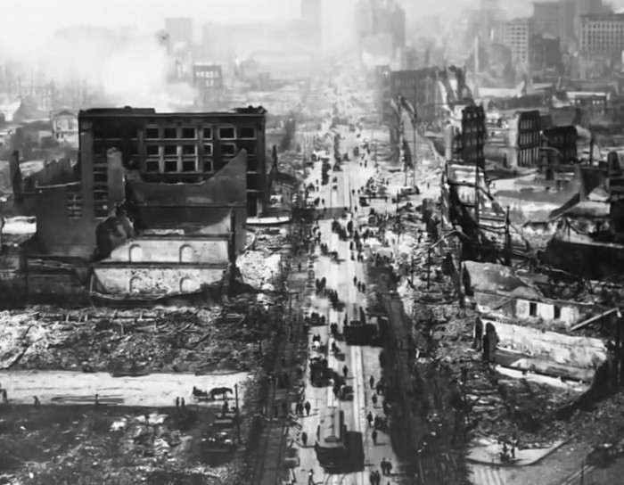 Century-old film of San Francisco’s devastating 1906 earthquake ...