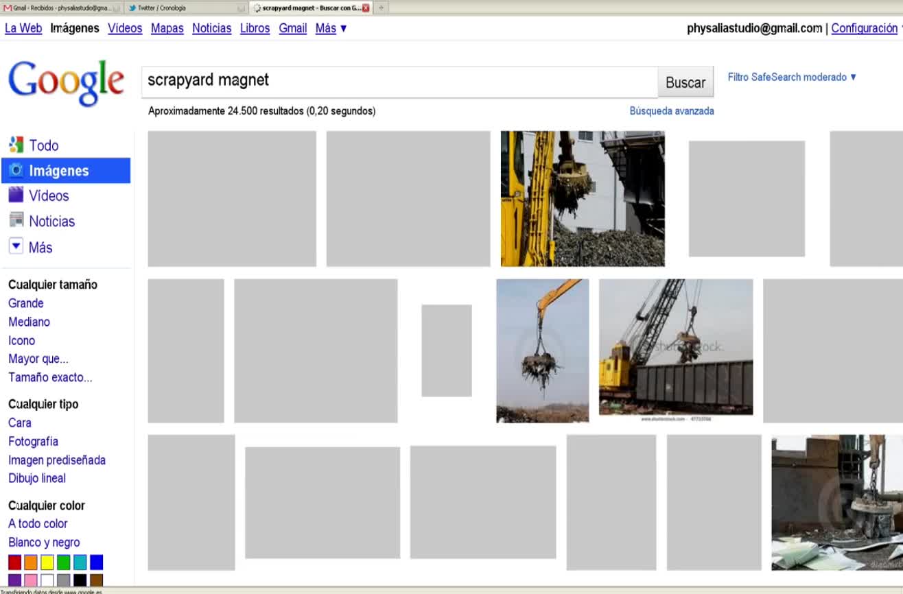 Creating a real-life particle animation.