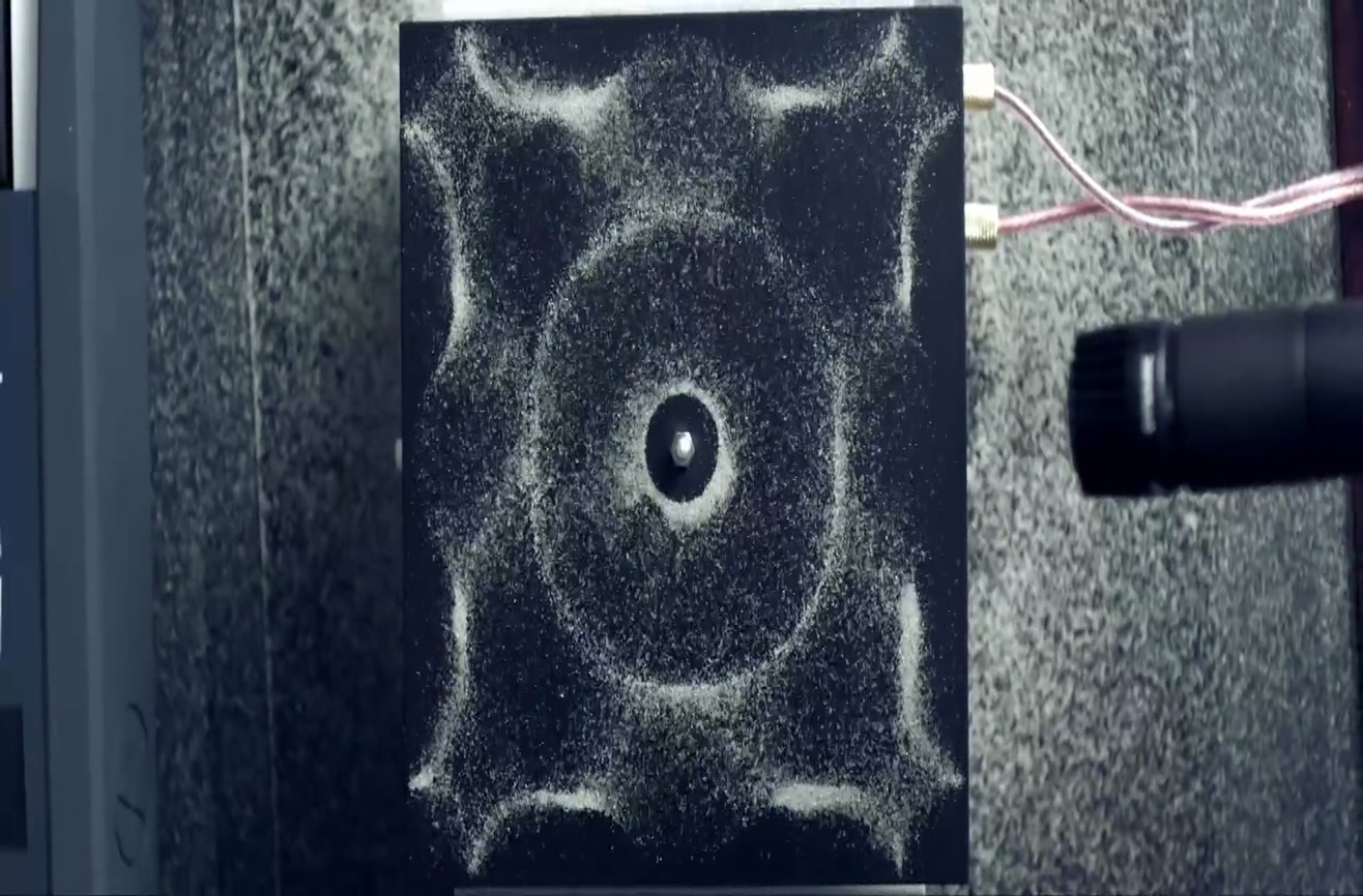 New music video makes sound visible.