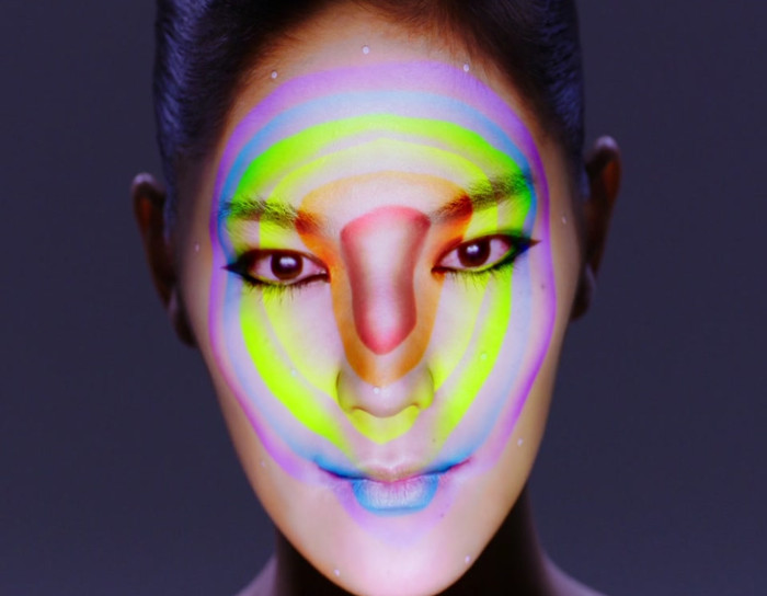 New technology turns your face into a canvas.