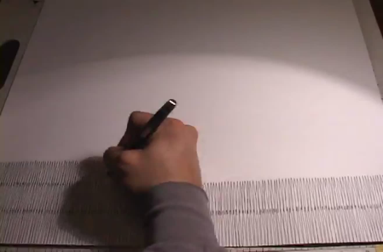Amazing timelapse of an intricate drawing.