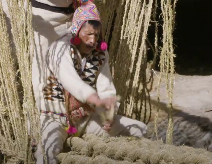 Every year, Peruvians rebuild the country's last handwoven bridge.